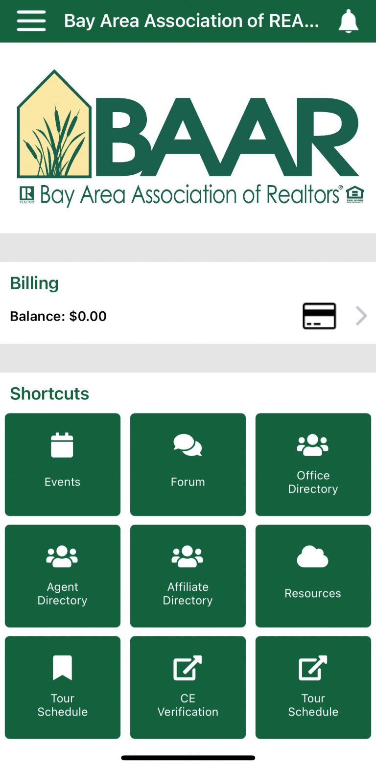 Home - Bay Area Association of REALTORS® , Inc | BAAR