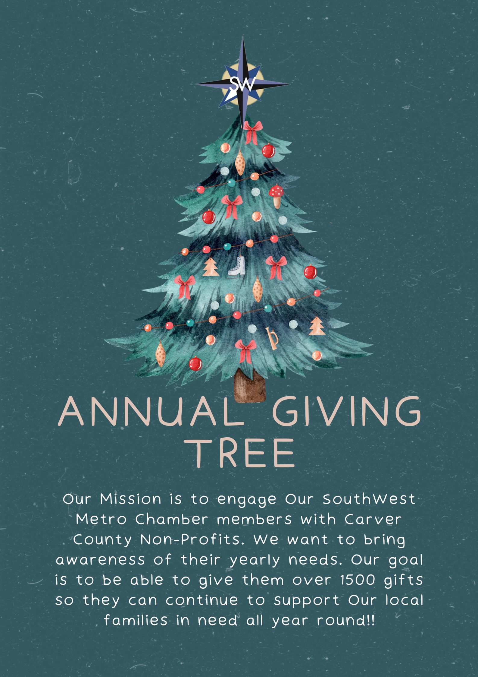 Annual Giving Tree - SouthWest Metro Chamber of Commerce