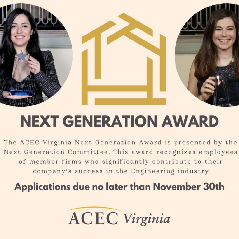 2023 Next Generation Award - American Council of Engineering Companies ...