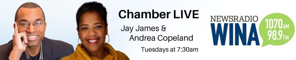 Chamber LIVE with Andrea Copeland - Charlottesville Regional Chamber of ...