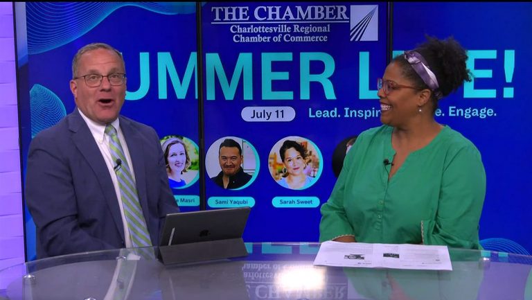 Andrea Copeland on NBC29 - Charlottesville Regional Chamber of Commerce