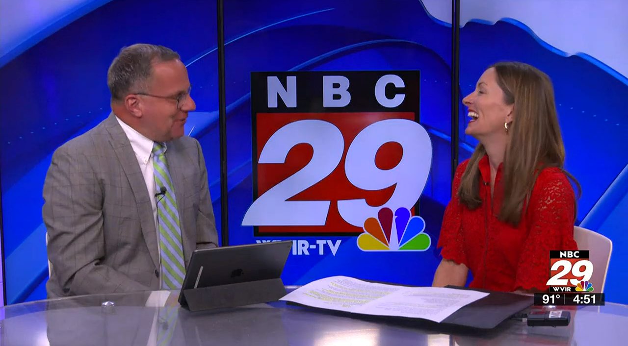 Natalie Masri on NBC29 - Charlottesville Regional Chamber of Commerce