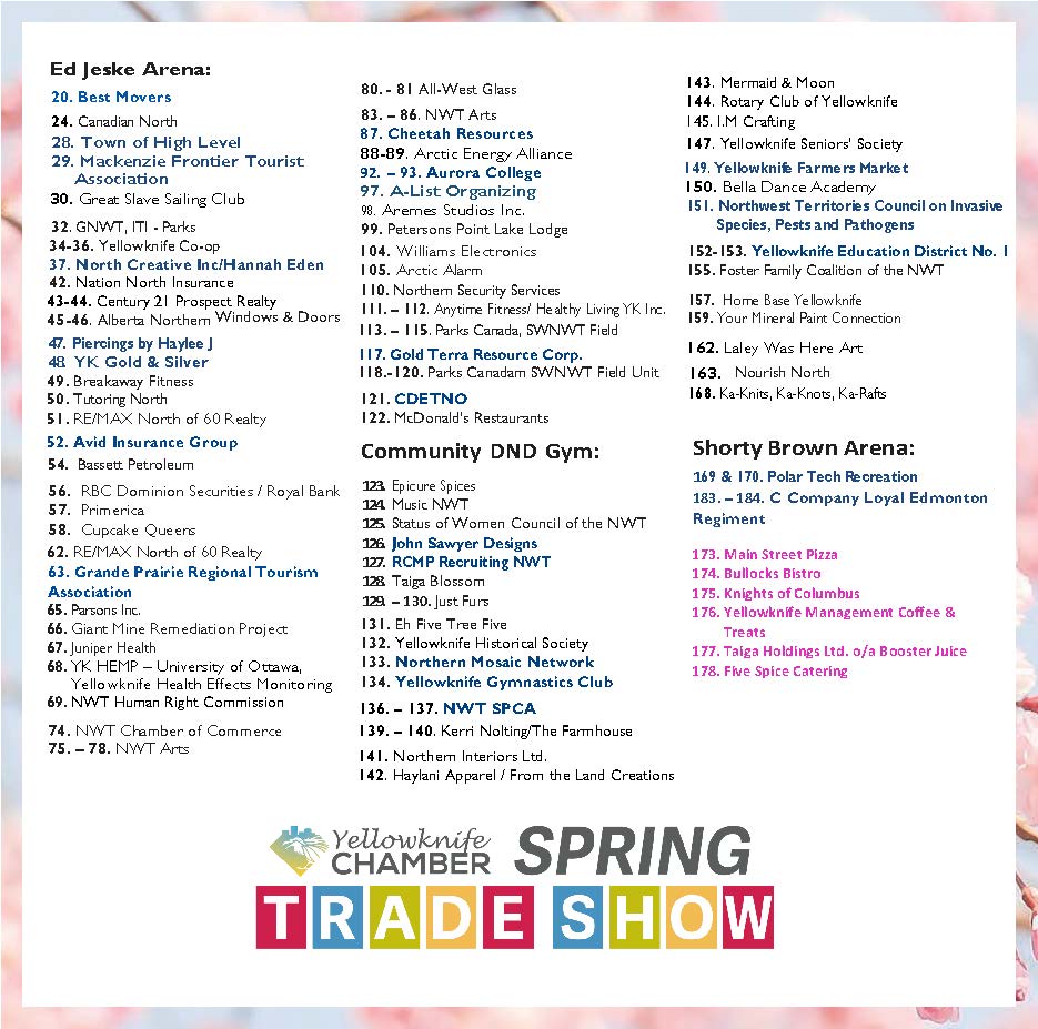 Spring Trade Show - Yellowknife Chamber of Commerce