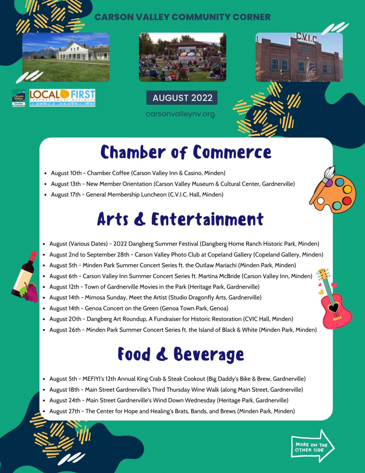 Carson Valley Community Corner Newsletter - Carson Valley Chamber of ...