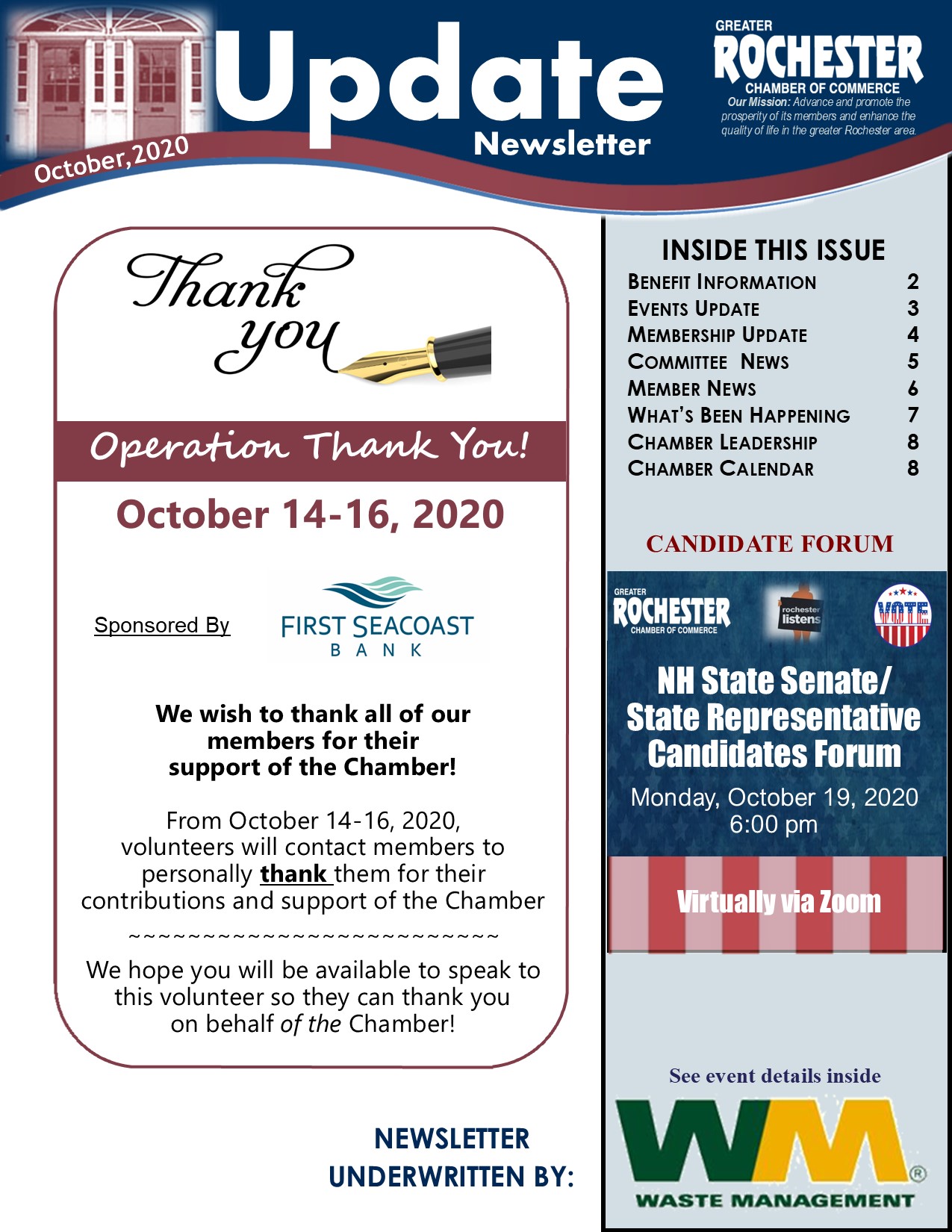Chamber Newsletter - Greater Rochester Chamber of Commerce