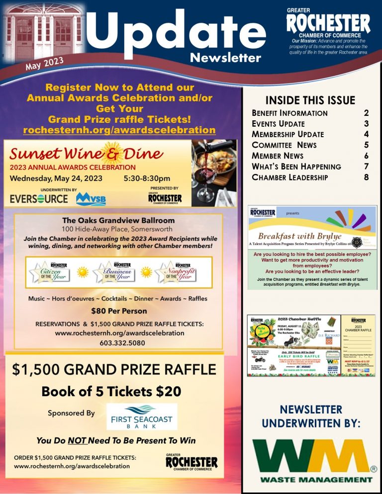 Chamber Newsletter - Greater Rochester Chamber of Commerce