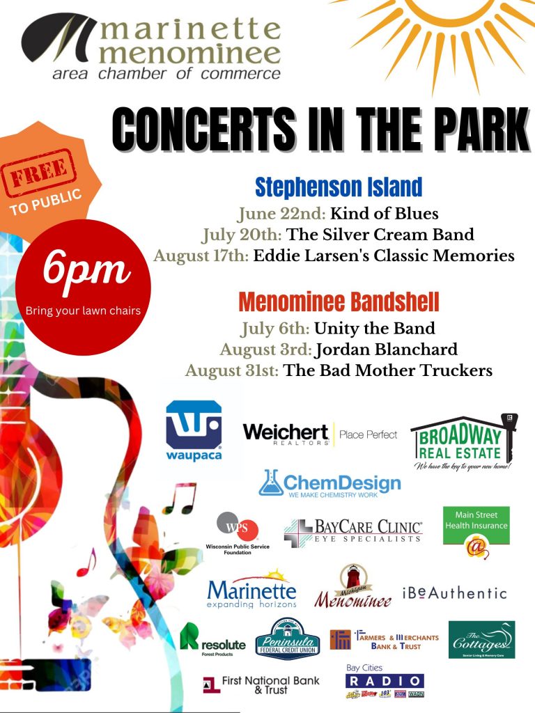 Community Concerts Series - Marinette Menominee Area Chamber of Commerce