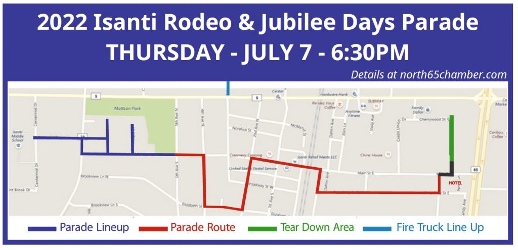 Isanti Rodeo & Jubilee Days - North 65 Chamber of Commerce
