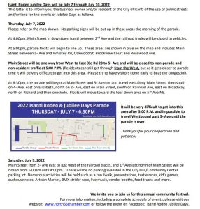 Isanti Rodeo & Jubilee Days - North 65 Chamber of Commerce