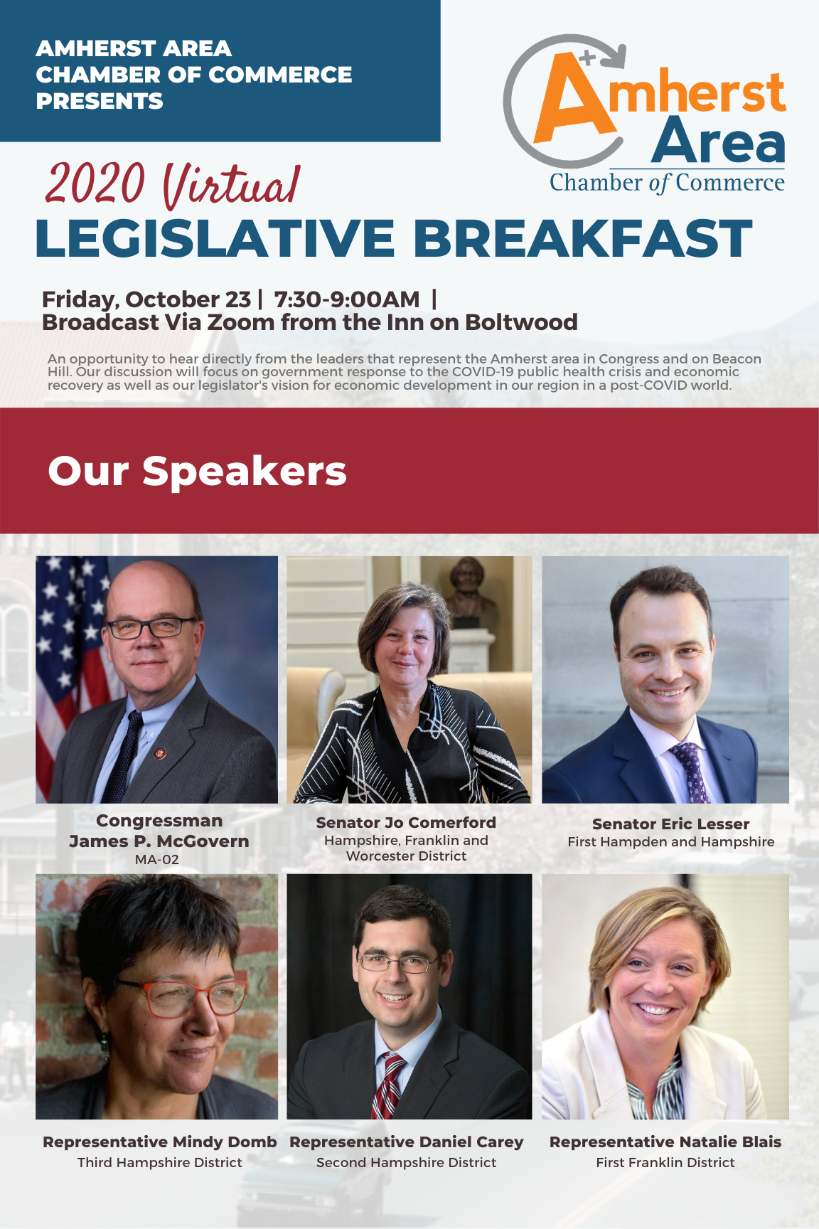 Legislative Breakfast - Amherst Area Chamber of Commerce