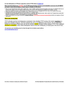 TTCP Training - ACONM - Associated Contractors of New Mexico