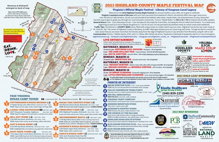 Maple Festival - Highland County Chamber of Commerce