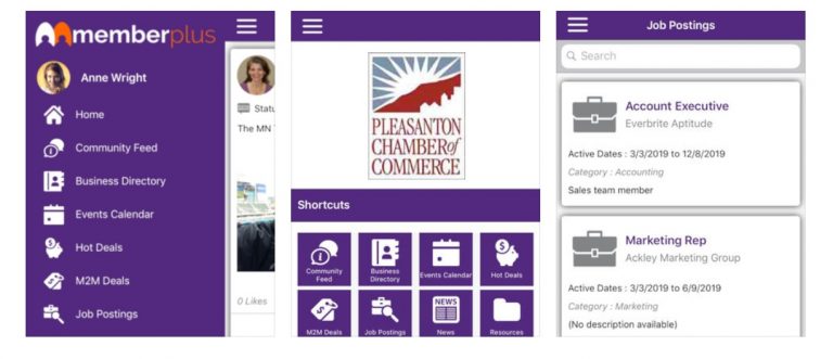 MemberPlus App - Pleasanton Chamber of Commerce