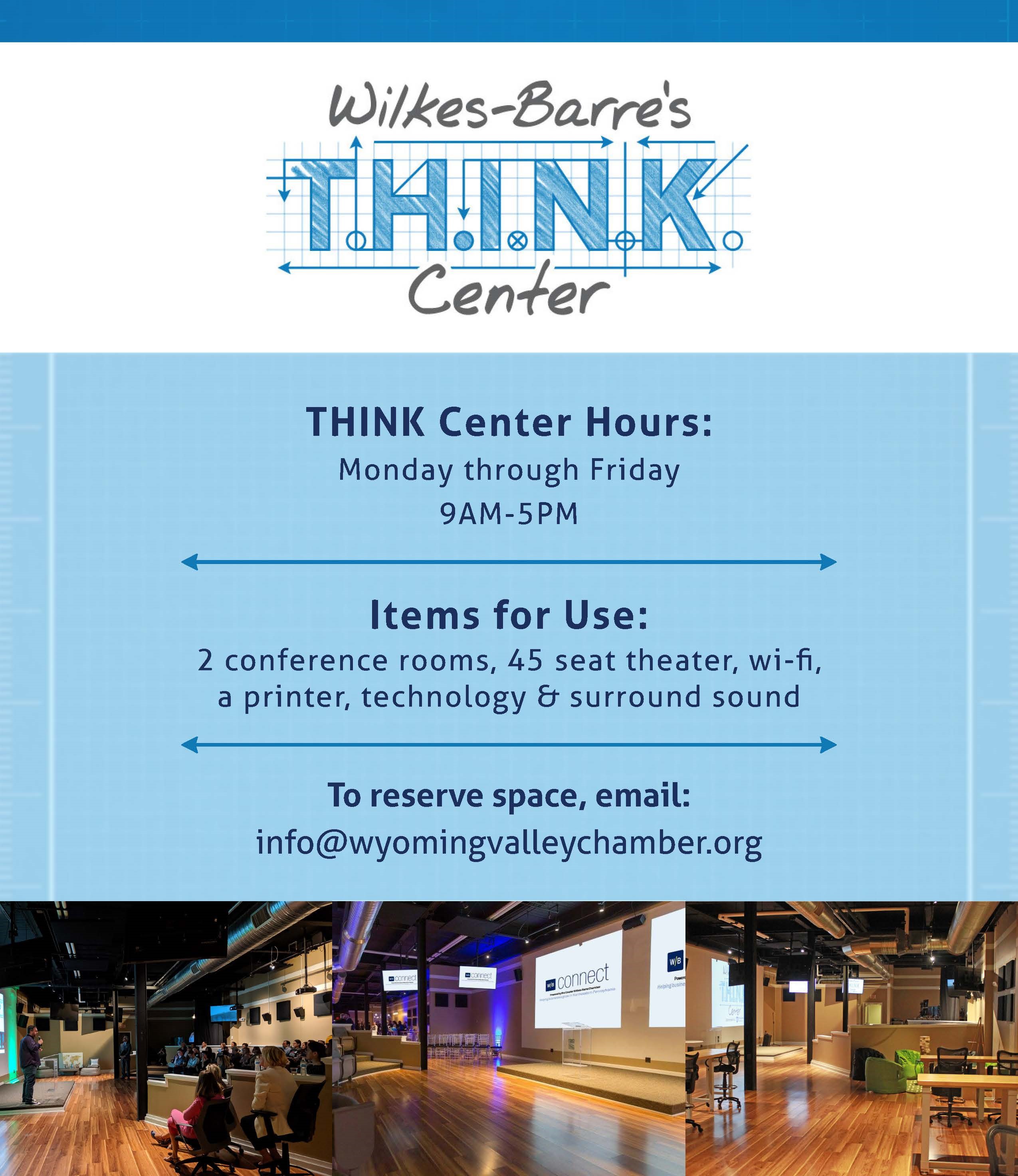 Co-Work at Wilkes-Barre's THINK Center! - Greater Wyoming Valley ...
