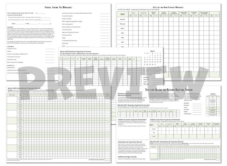 Benefits of Membership: CACFP Calendar & Nutrition Training Program
