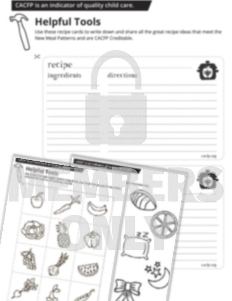 Toolkits - National CACFP Sponsors Association