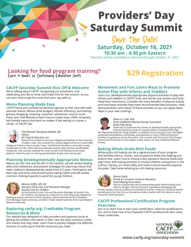 eNews - National CACFP Sponsors Association