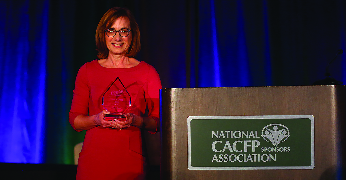 Cindy Long Named Friend of CACFP
