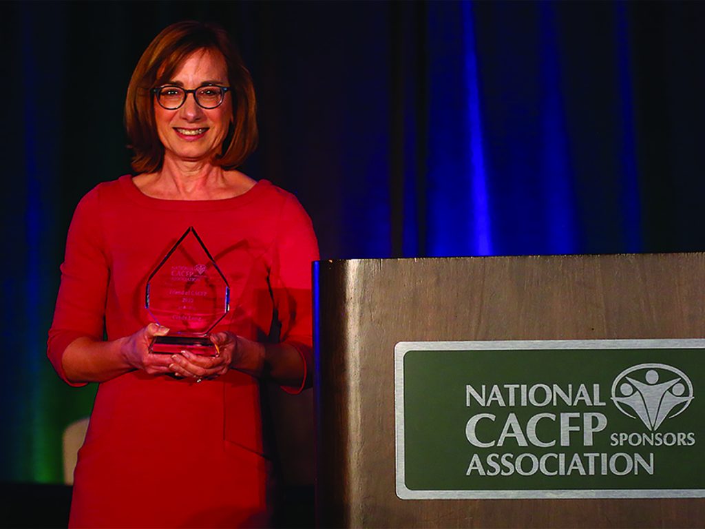 Cindy Long Named Friend of CACFP