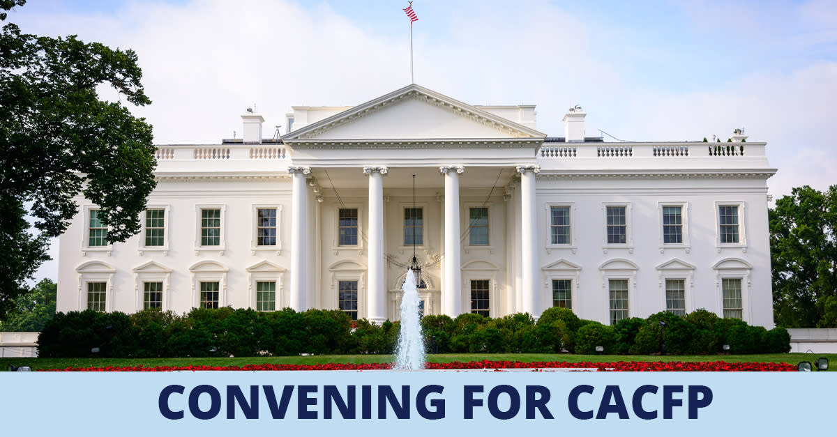 CACFP Convening for White House Conference