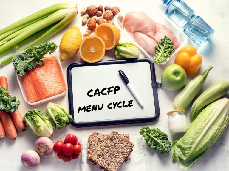 Seven CACFP Sample Cycle Menus