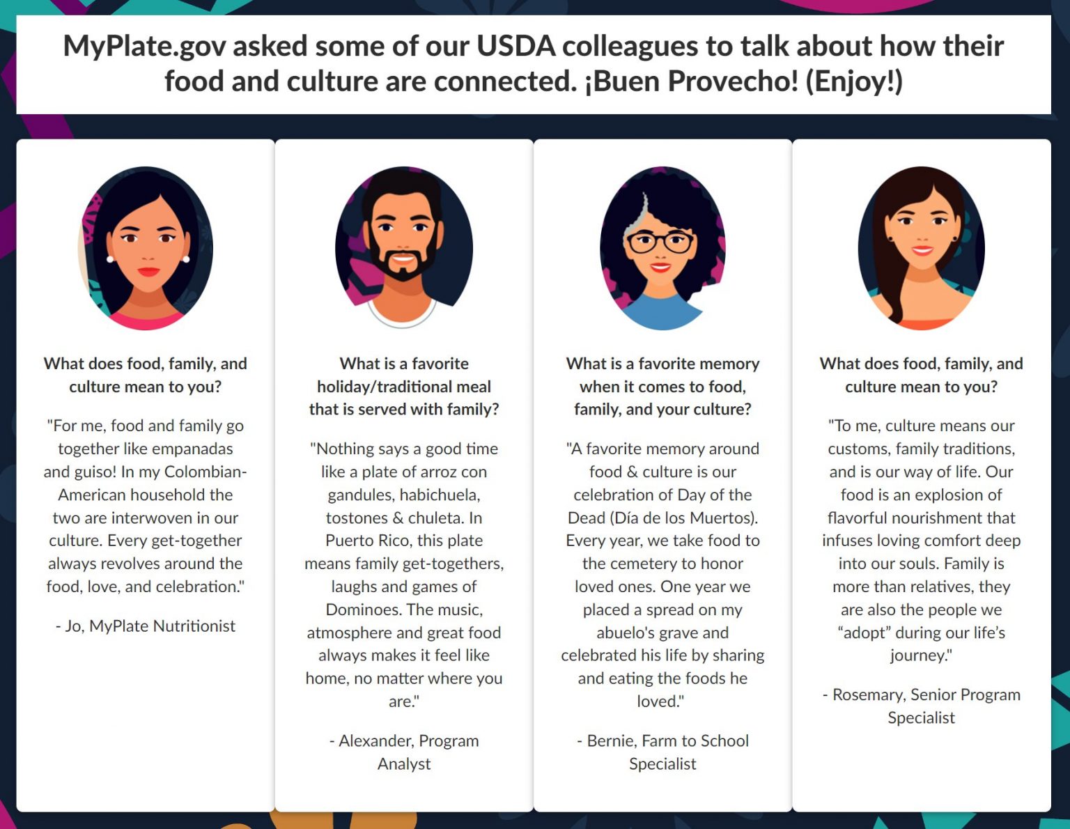 MyPlate and FNS Resources for Hispanic Heritage Month