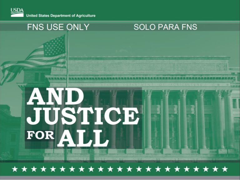 All Nutrition Assistance Programs Must Post the Nondiscrimination ...