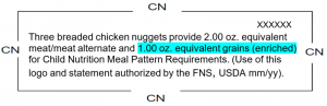 Child Nutrition (CN) Labels - National CACFP Sponsors Association