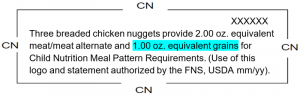 Child Nutrition (CN) Labels - National CACFP Sponsors Association