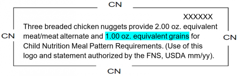 Child Nutrition (CN) Labels - National CACFP Sponsors Association