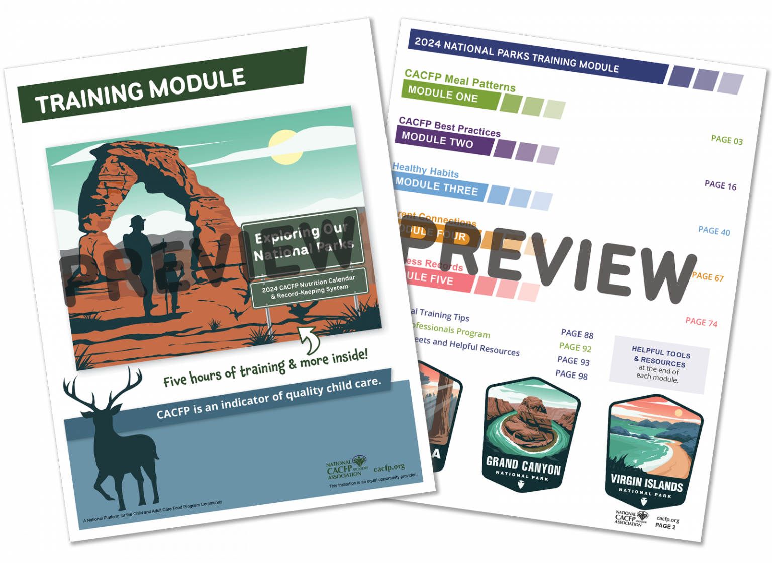 Training & Nutrition Calendar - National CACFP Sponsors Association