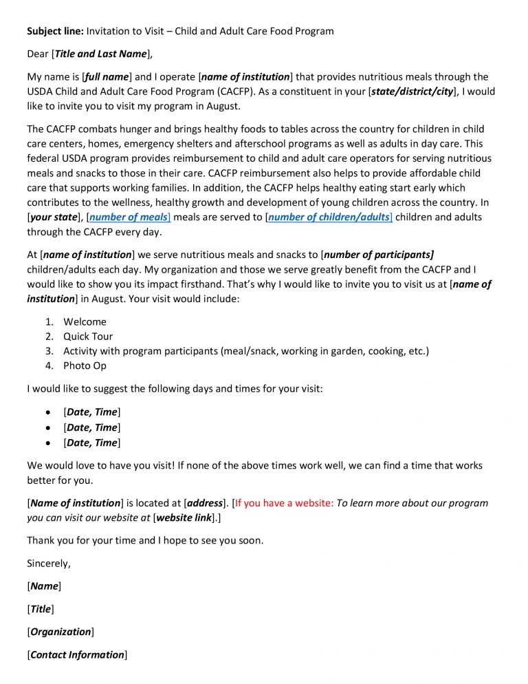 Advocacy Resources - National CACFP Sponsors Association