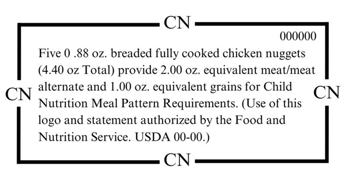 Meal Pattern Minute: CN Labels - National CACFP Sponsors Association
