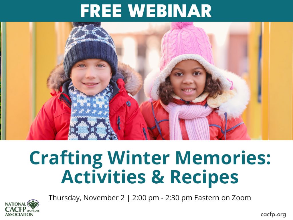 Upcoming Virtual Events - National CACFP Sponsors Association