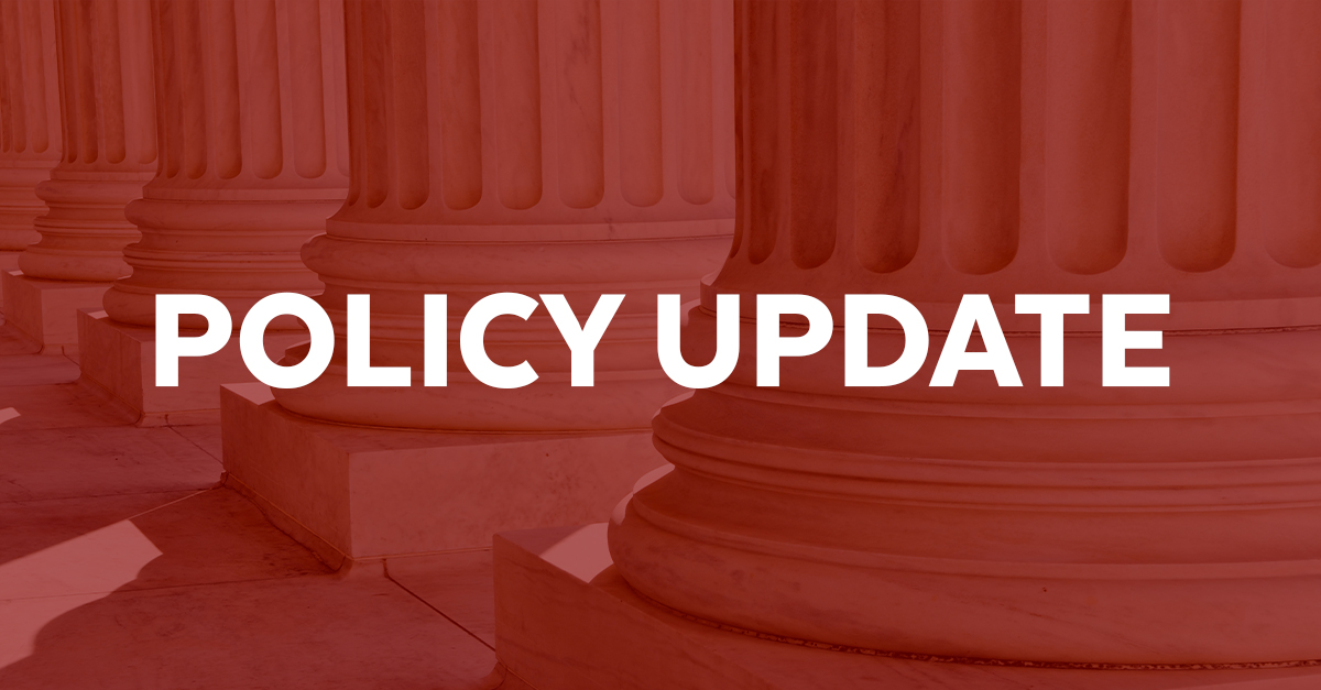 January Policy Update - National CACFP Sponsors Association