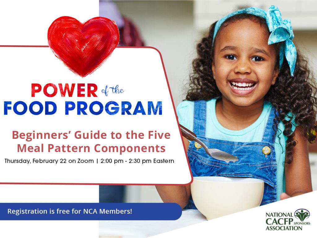 Upcoming Virtual Events - National CACFP Sponsors Association