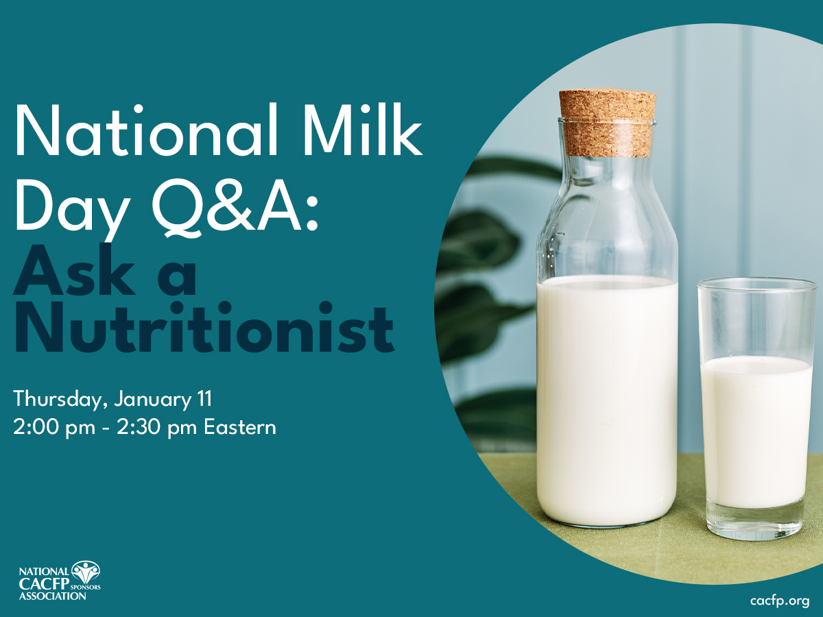 Upcoming Virtual Events - National CACFP Sponsors Association