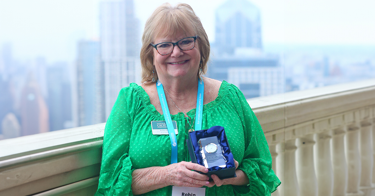 Robin Paul Presented with Lifetime Achievement Award - National CACFP ...