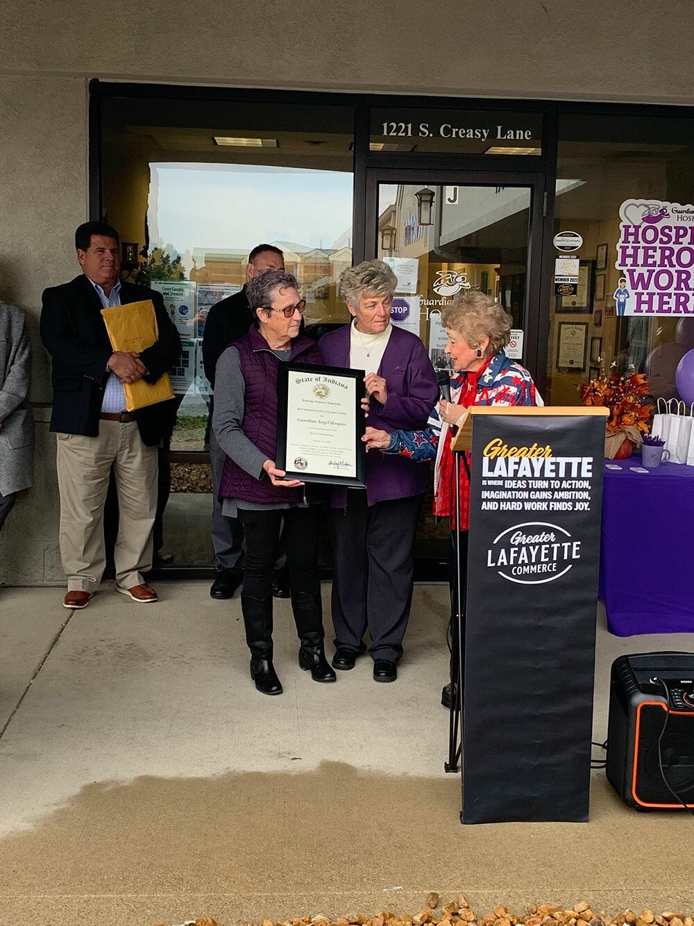 20TH YEAR ANNIVERSARY: GUARDIAN ANGEL HOSPICE - Greater Lafayette Commerce