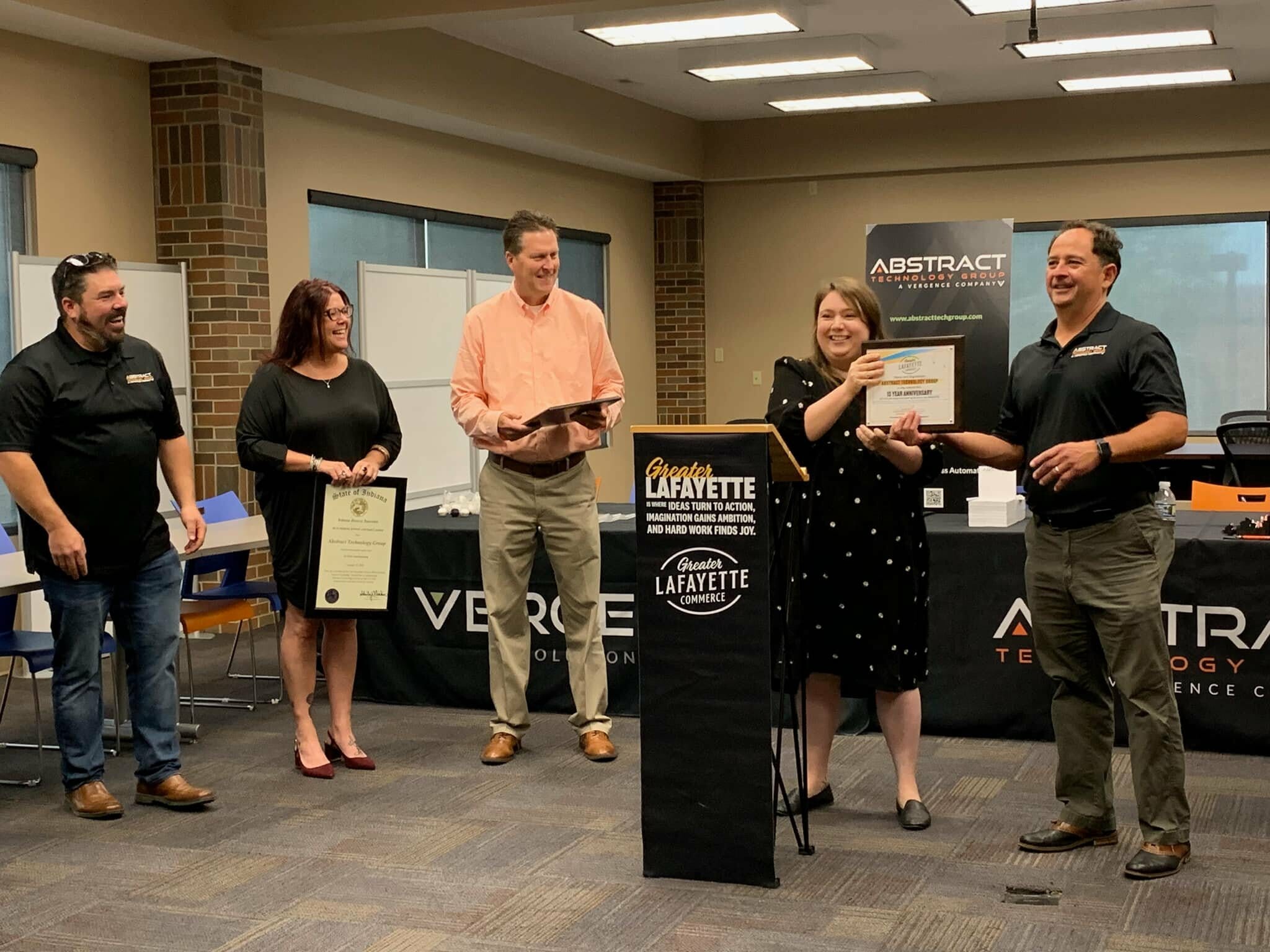 ANNIVERSARY CELEBRATION: ABSTRACT TECHNOLOGY GROUP - Greater Lafayette ...