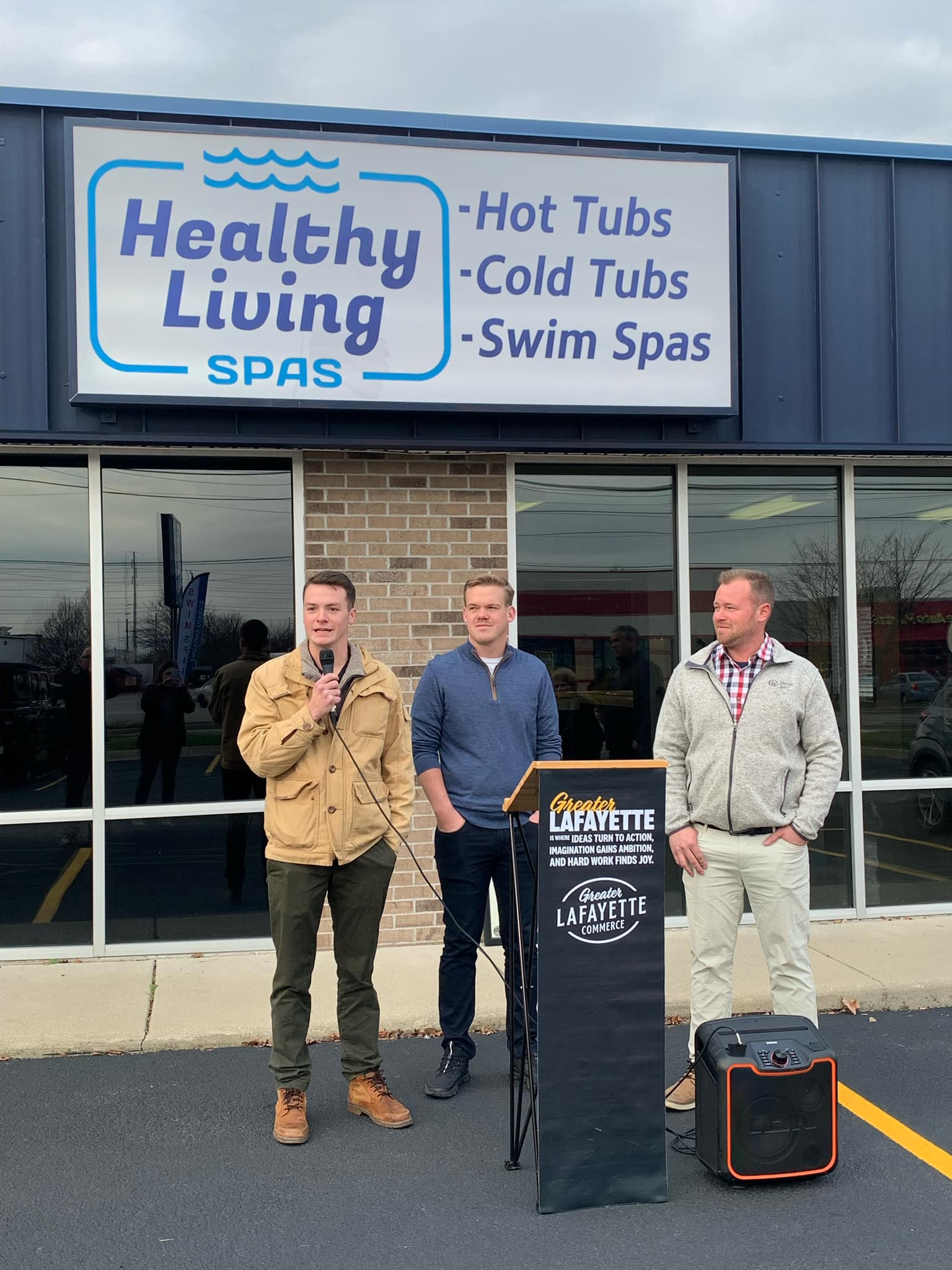 GRAND OPENING: HEALTHY LIVING SPAS - Greater Lafayette Commerce