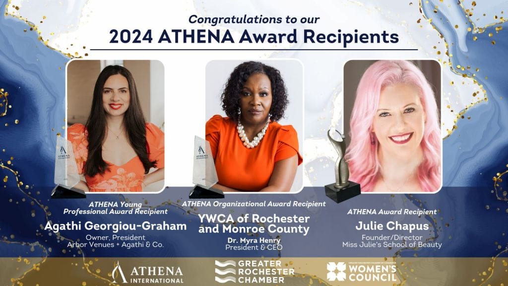 Chapus, Georgiou-Graham, YWCA of Rochester and Monroe County Receive ...