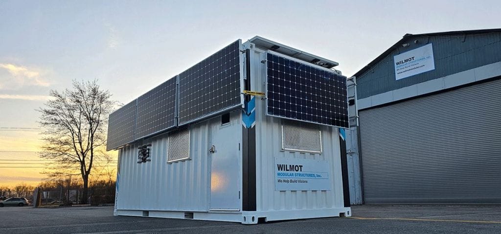 Solar-Powered Container Buildings from Wilmot Modular - Modular ...