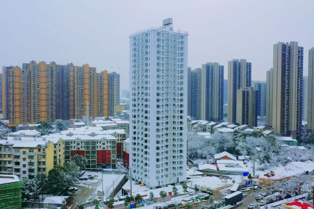 26 Stories in 5 Days - BROAD Group's Jindu Tower - Modular Building ...