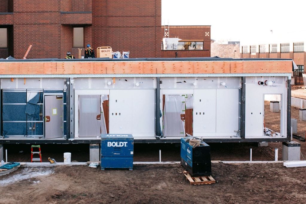 Modular Patient Bed Expansion at St. John’s Hospital - Modular Building ...