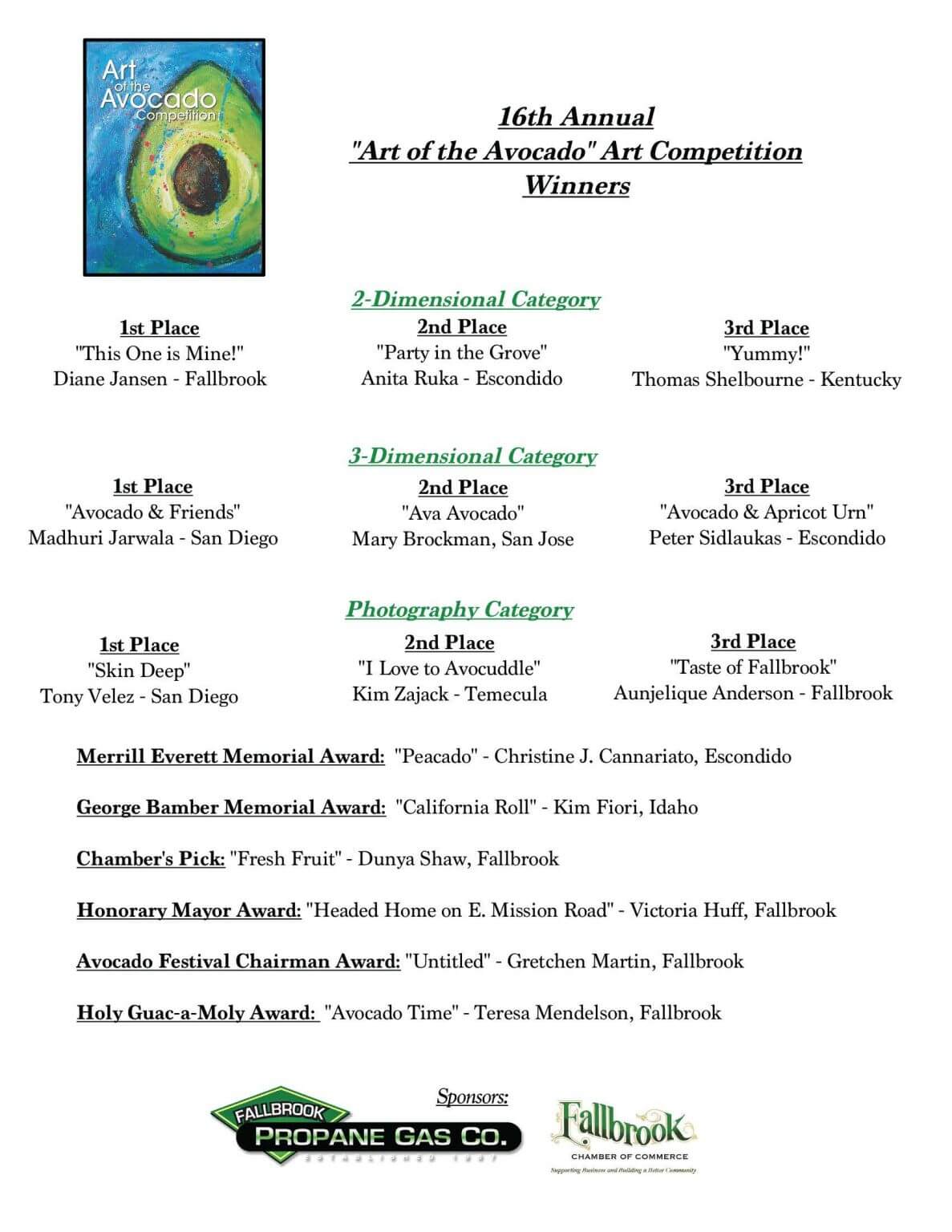 Avocado Festival - Fallbrook Chamber of Commerce