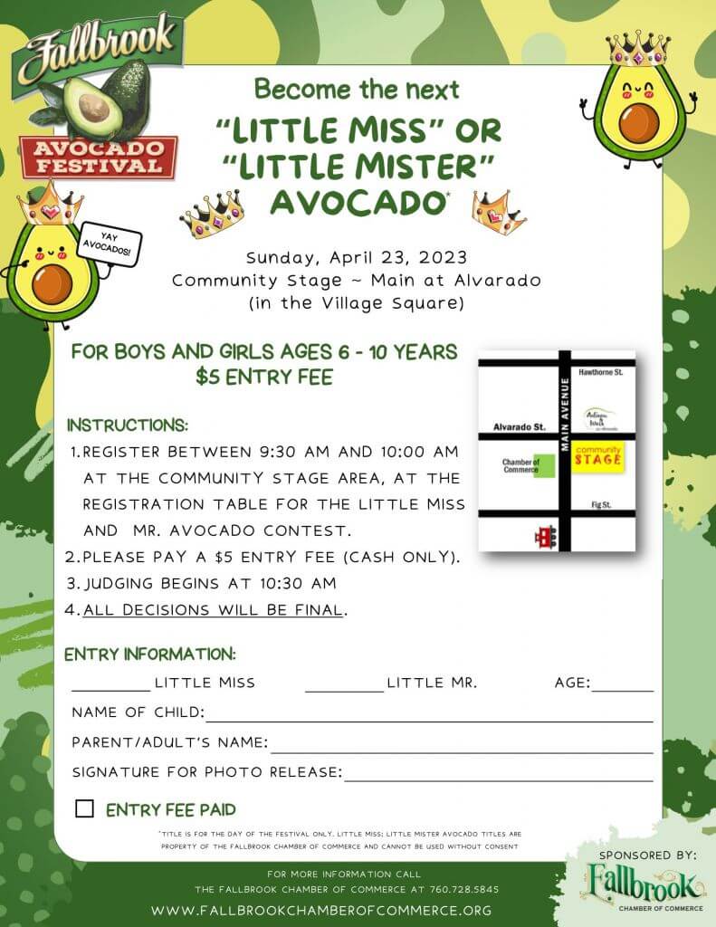 Avocado Festival - Fallbrook Chamber of Commerce