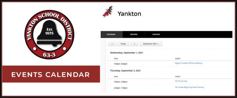 Additional Community Calendars - Yankton Thrive Additional Community Calendars - Yankton Thrive
