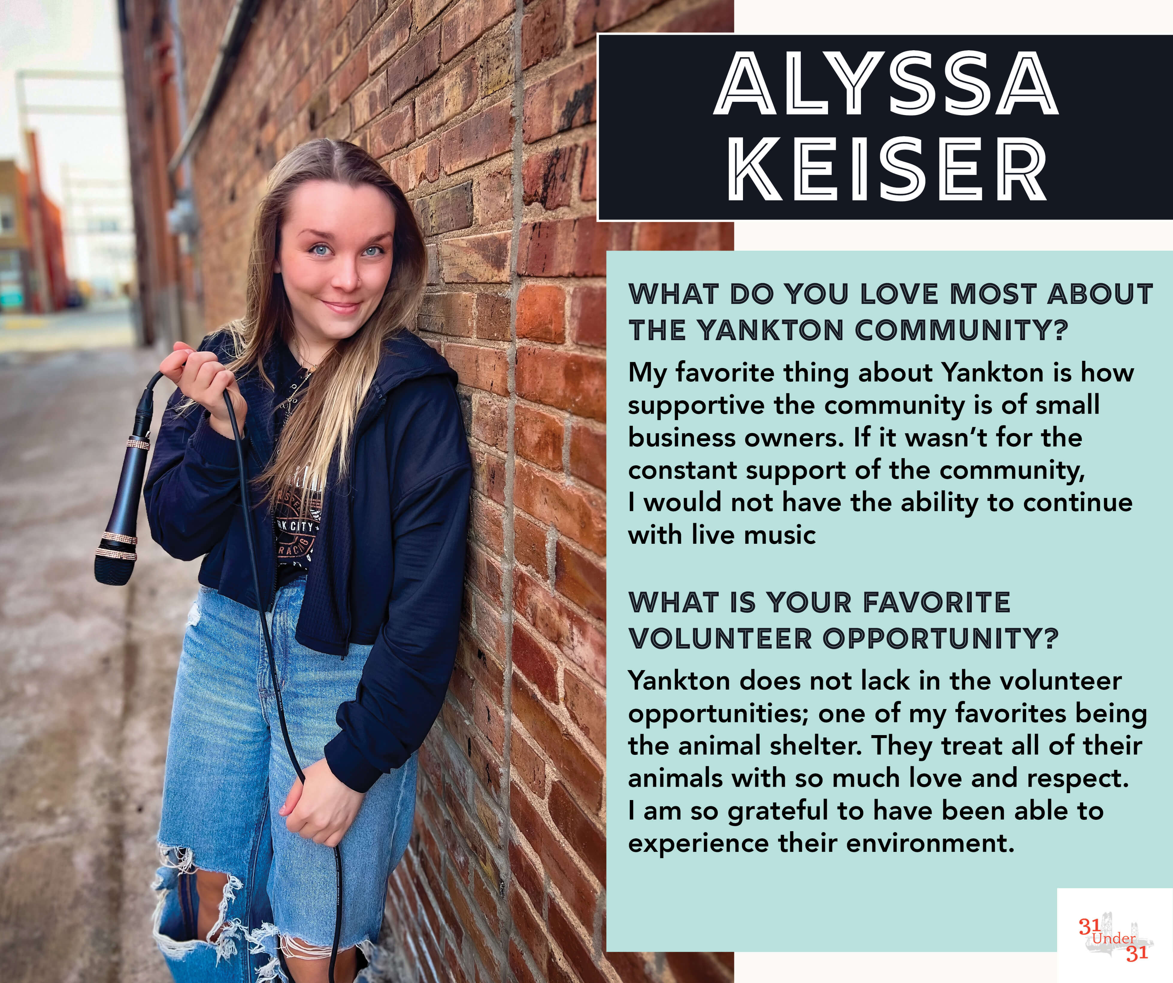 31 under 31 - 2024 edition - Yankton Thrive