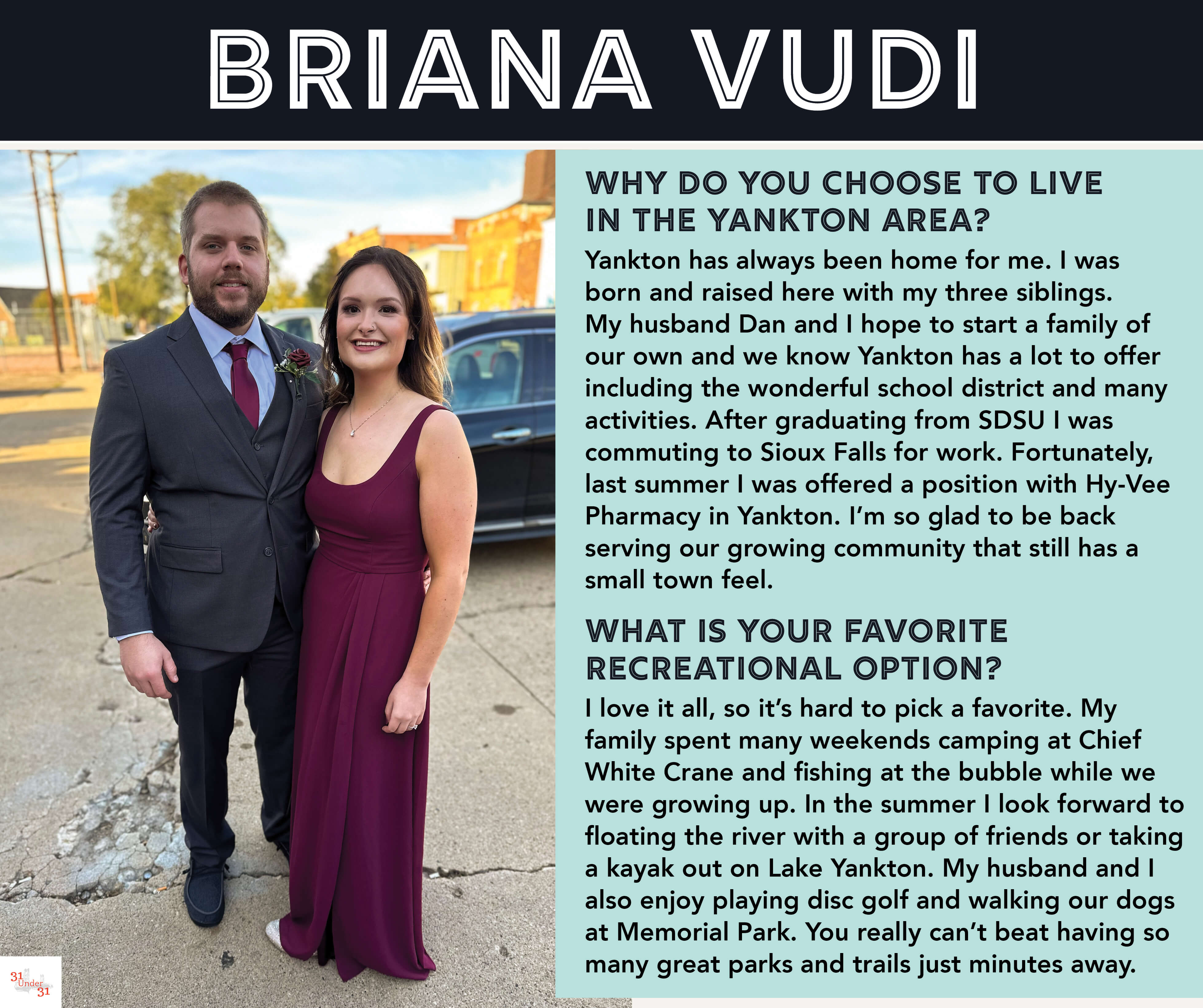 31 under 31 - 2024 edition - Yankton Thrive